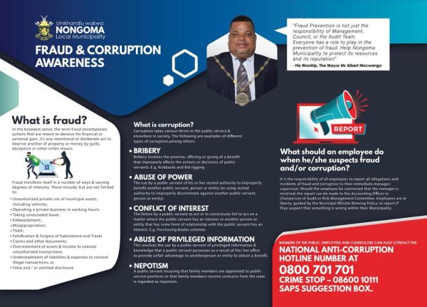 Risk Management – Nongoma Local